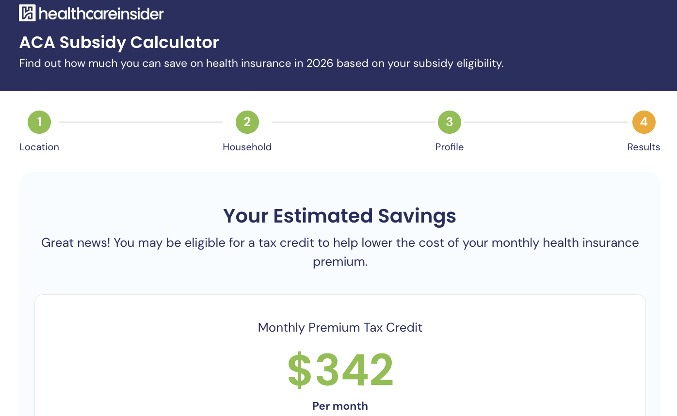 How to Properly Calculate ACA Subsidies for Marketplace Health Insurance